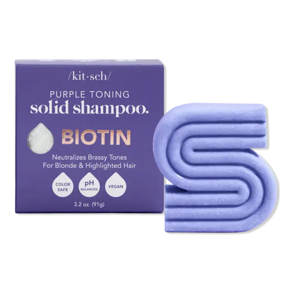 KITSCH Purple Toning Solid Shampoo Bar - One-color