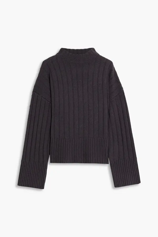 Equipment Gianna Ribbed Wool And Cashmereblend Sweater