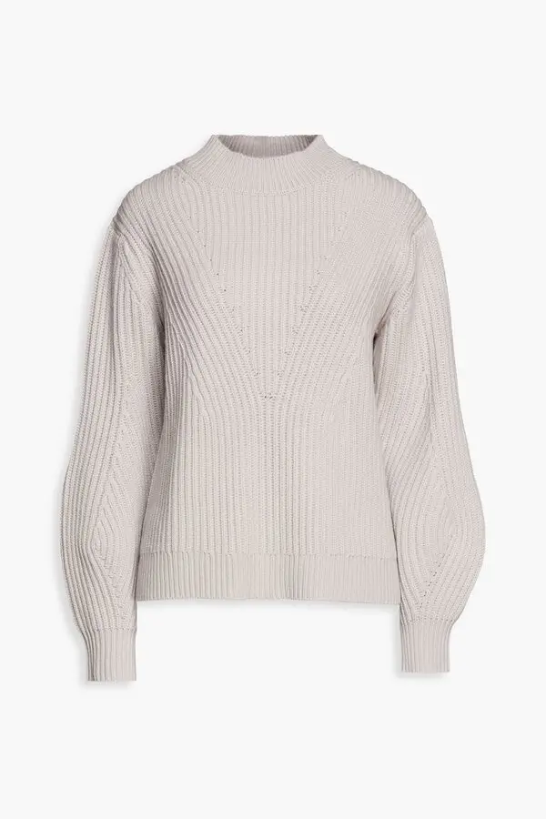 Chinti & Parker Ribbed Wool And Cashmereblend Sweater
