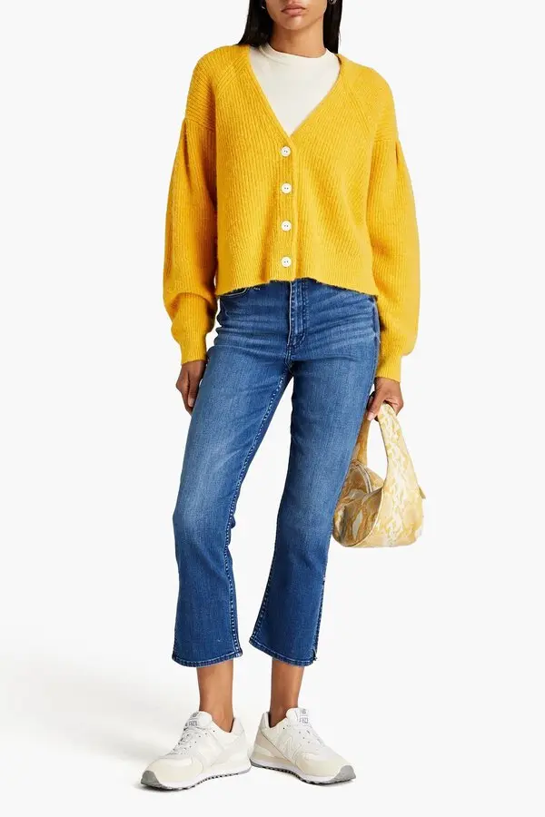 Rag & Bone Nina Faded Highrise Kickflare Jeans