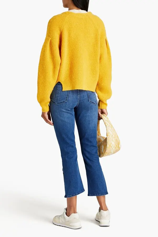 Rag & Bone Nina Faded Highrise Kickflare Jeans