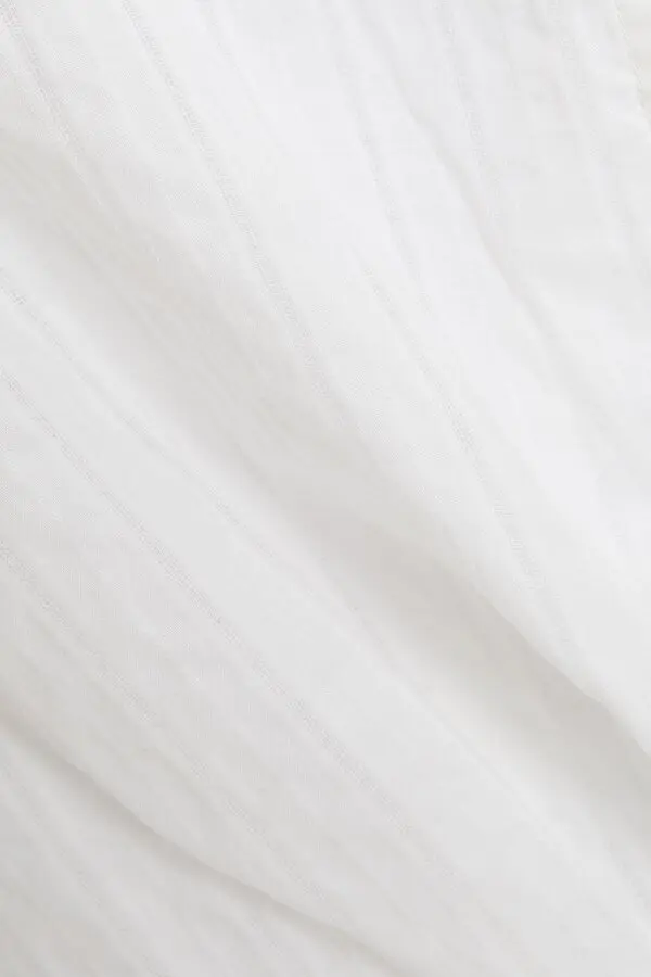 Rag & Bone Cotton Gauze Crossover Shirt