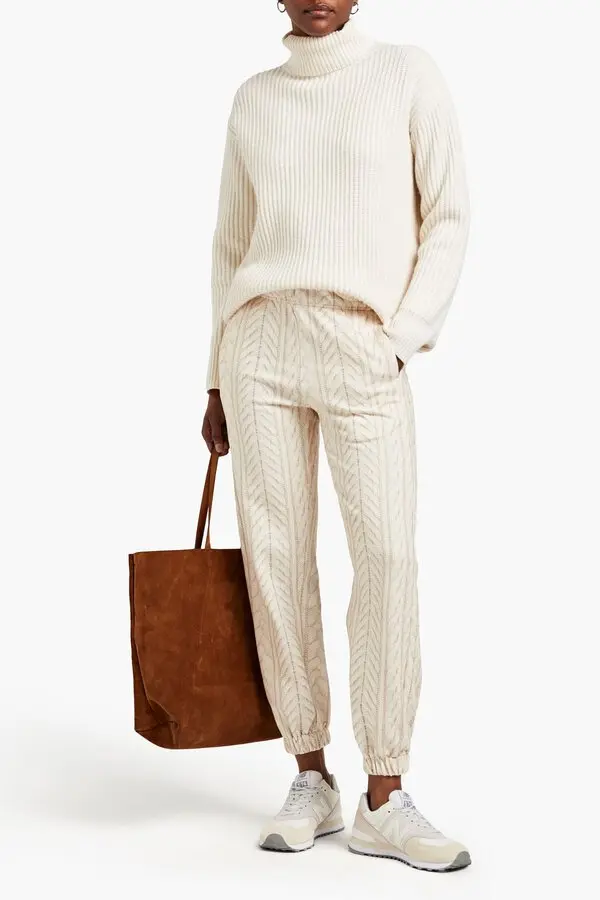 Rag & Bone Mirimar Printed French Cottonterry Track Pants