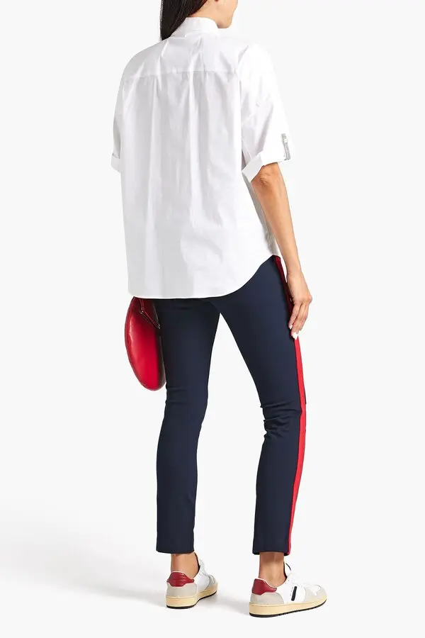 Rag & Bone Simone Striped Cottonblend Slimleg Pants