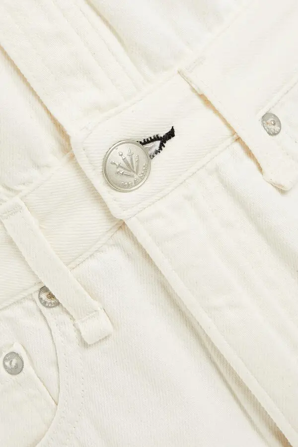 Rag & Bone All In One Denim Mini Shirt Dress