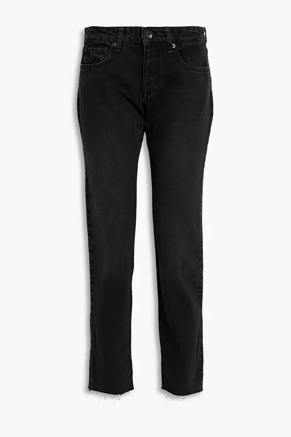 Rag & Bone Dre Boyfriend Jeans - Black