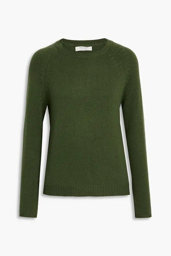 Chinti & Parker Cashmere Sweater - Army Green