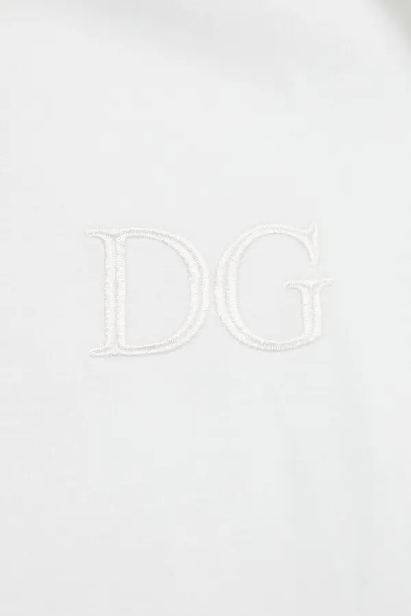 Dolce & Gabbana Embroidered Cottonjersey Tshirt