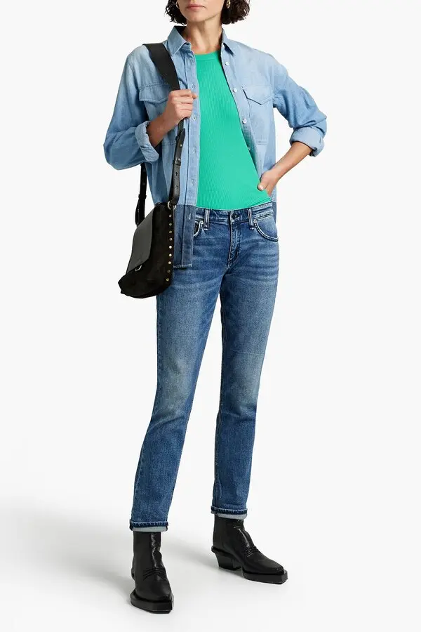 Rag & Bone Dre Low-rise Slim-leg Jeans