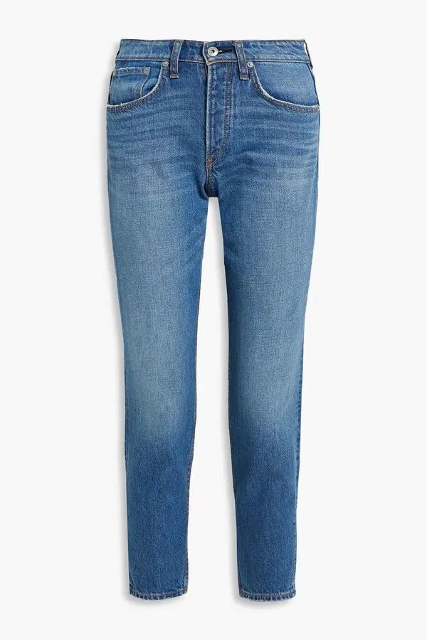 Rag & Bone Rosa Cropped Boyfriend Jeans