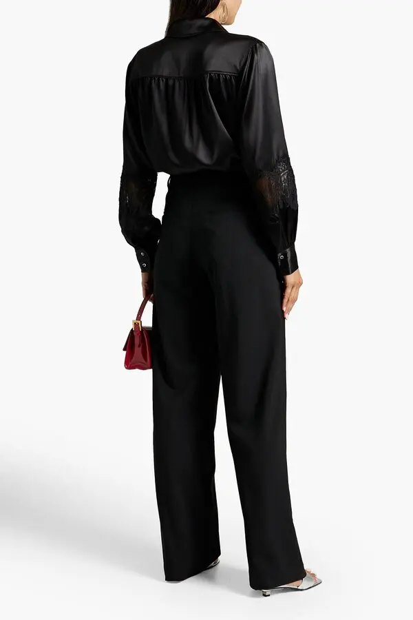 Co Wool Wideleg Pants