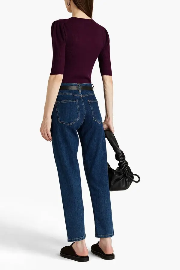 Autumn Cashmere Ribbed Cashmere Sweater