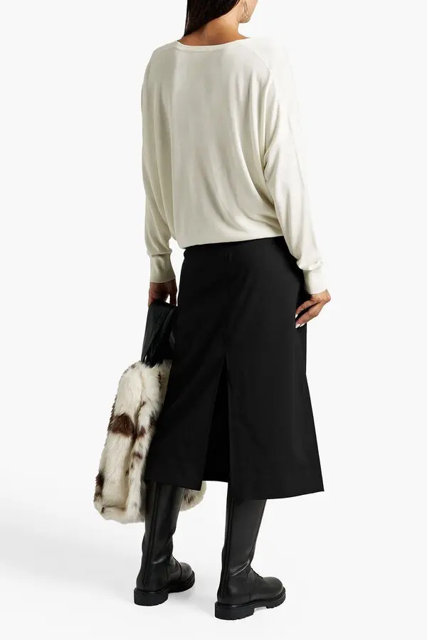 Co Wool Midi Skirt