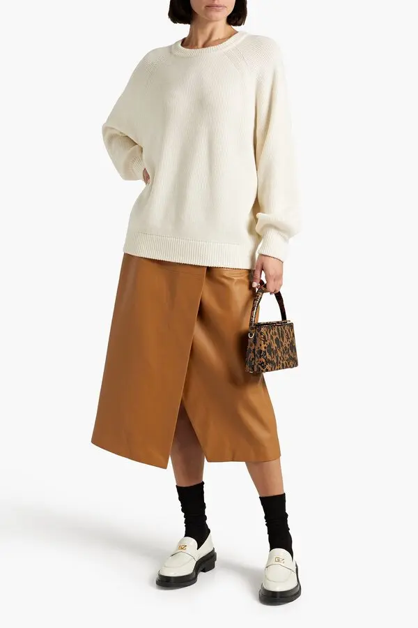 Co Ribbed Cashmere Sweater - Ivory