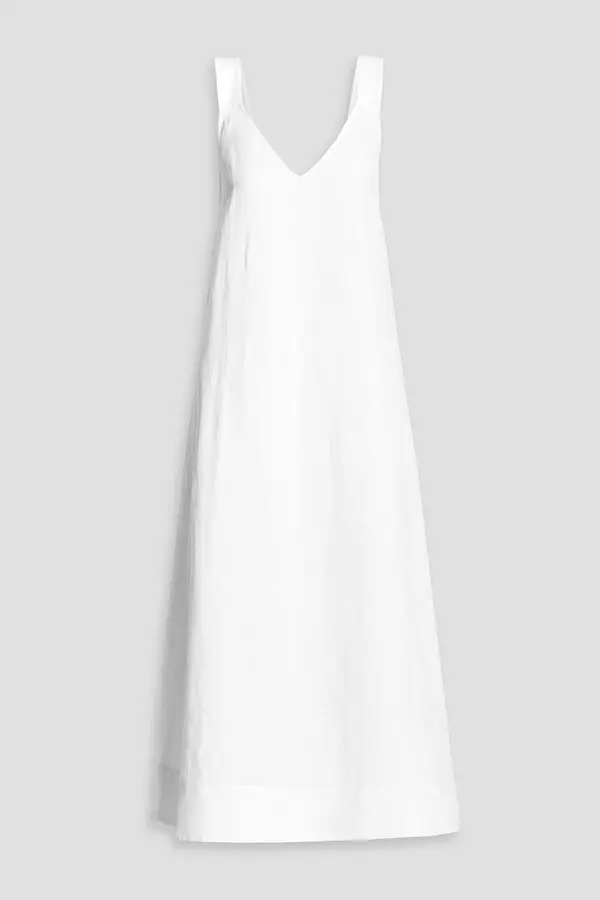Co Name Slub Woven Maxi Dress