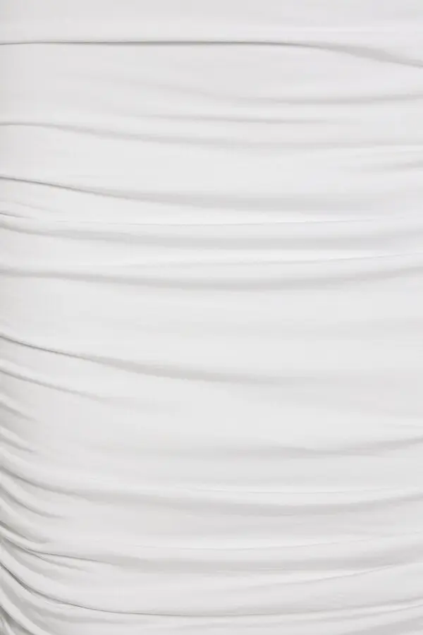 THE LINE BY K Ruched Mini Dress - White