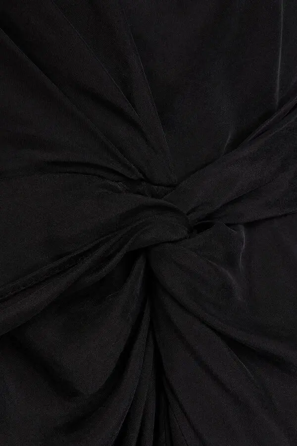Rag & Bone Amber Wrapeffect Twisted Silk Midi Dress