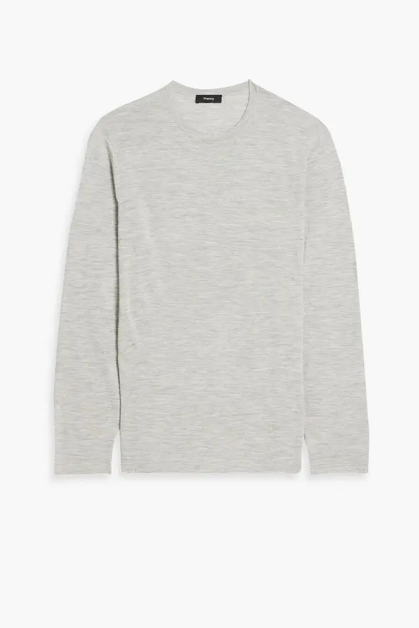 Theory Mélange Cashmere Pullover