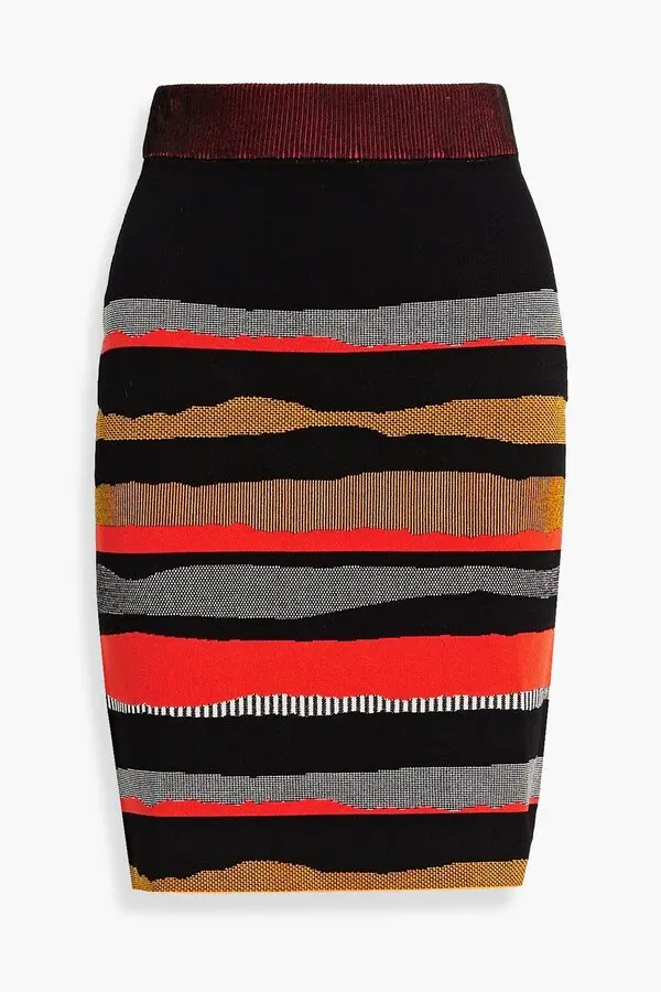 Diane Von Furstenberg Shira Jacquardknit Mini Skirt - Multicolor