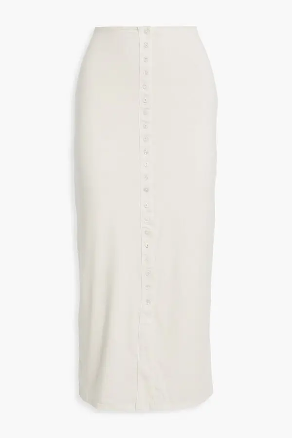 THE LINE BY K Spazzi Jersey Midi Skirt