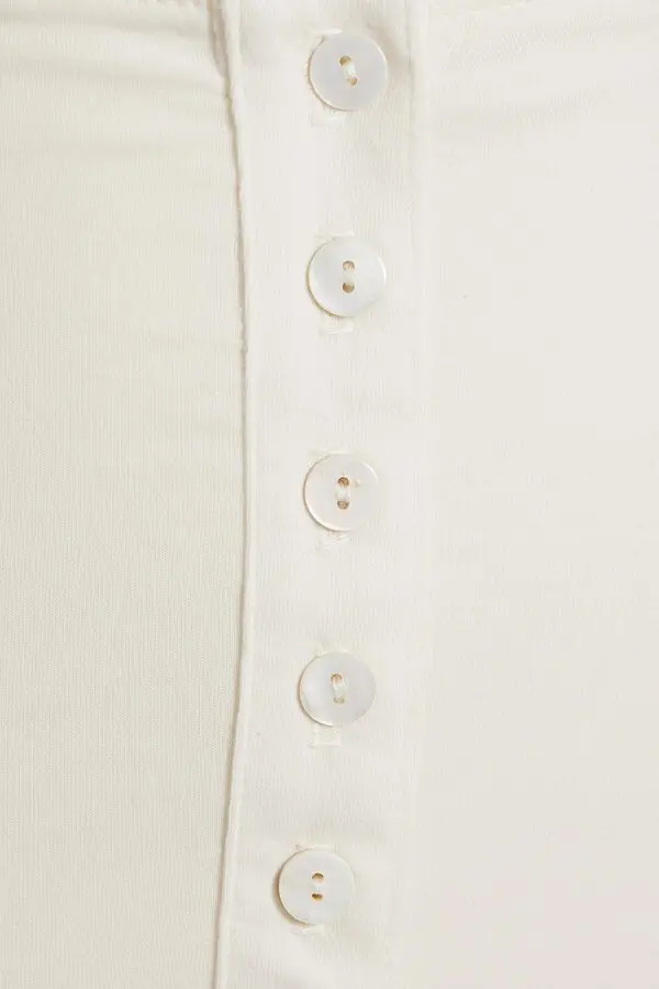 THE LINE BY K Spazzi Jersey Midi Skirt
