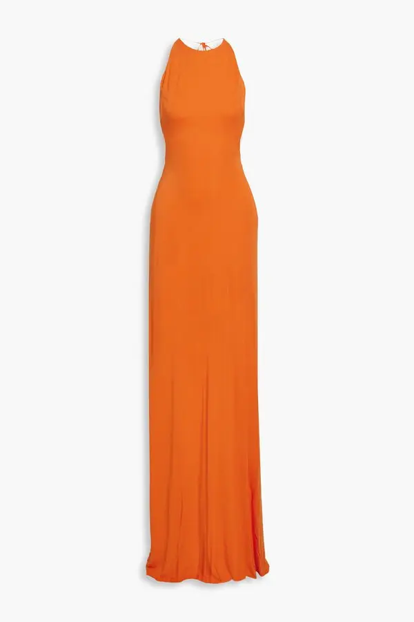 orange mermaid prom dress V Neck Oragne Pink Lace Mermaid Prom Dresses, V Neck Mermaid Lace Formal Evening Dresses, US 10 / Custom Color / No Rush