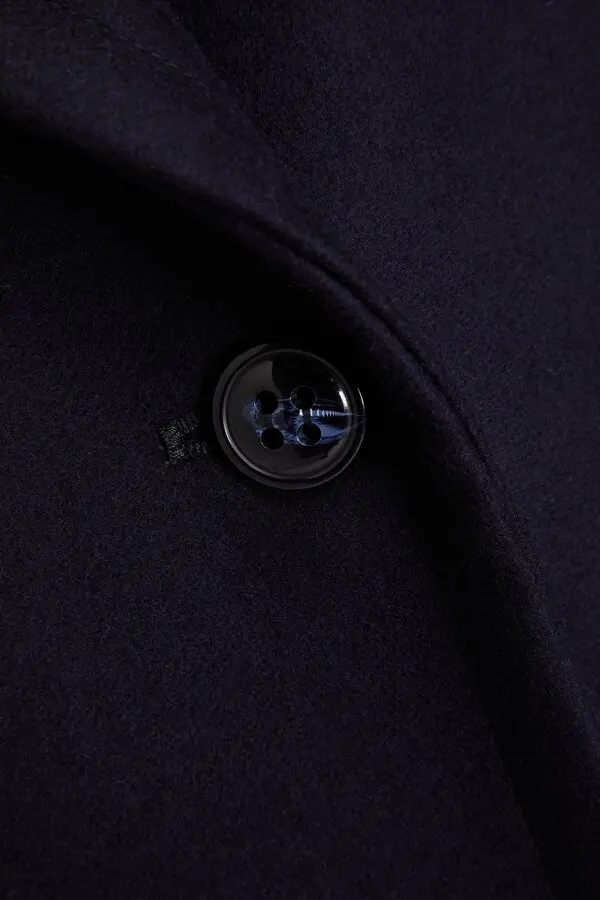 Each X Other Doublebreasted Embroidered Woolblend Felt Coat