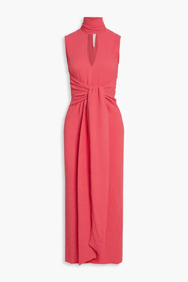 THE LINE BY K Quincy Cloqué Midi Dress
