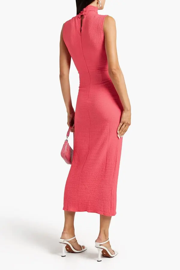 THE LINE BY K Quincy Cloqué Midi Dress