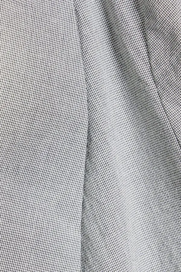 Fabiana Filippi Belted Houndstooth Cotton Blazer