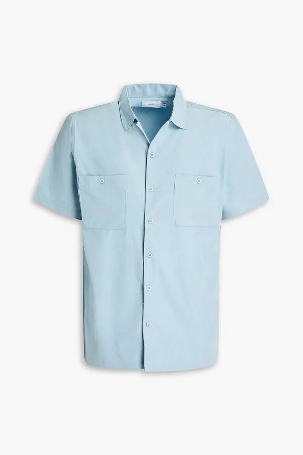 Onia Chambray Shirt - Sky Blue