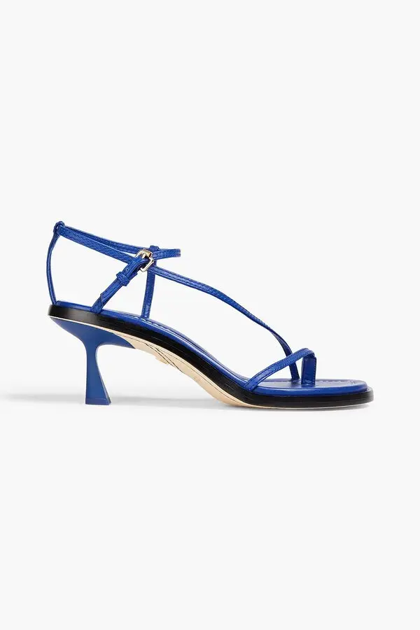 Zimmermann Leather Sandals - Cobalt Blue