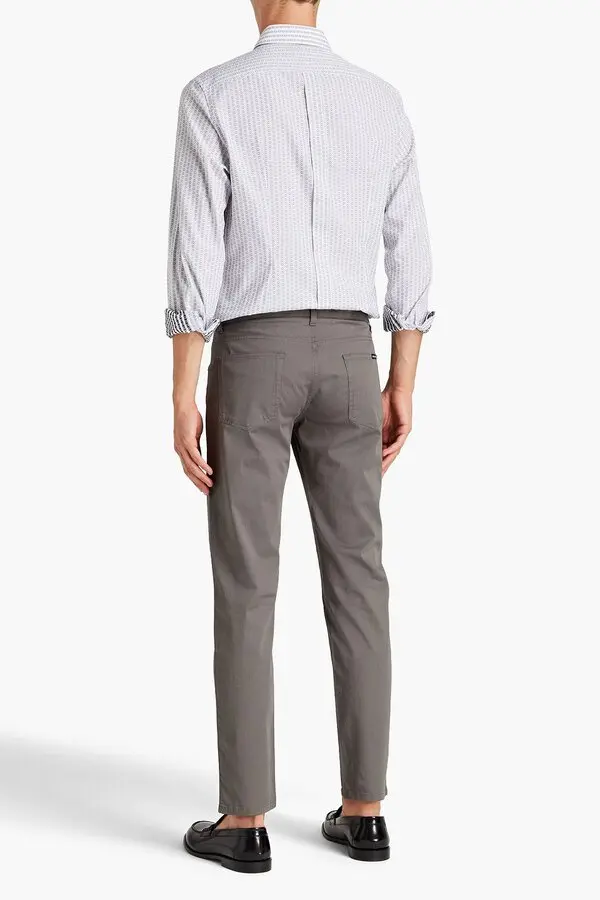 Dolce & Gabbana Slimfit Cottonjacquard Shirt