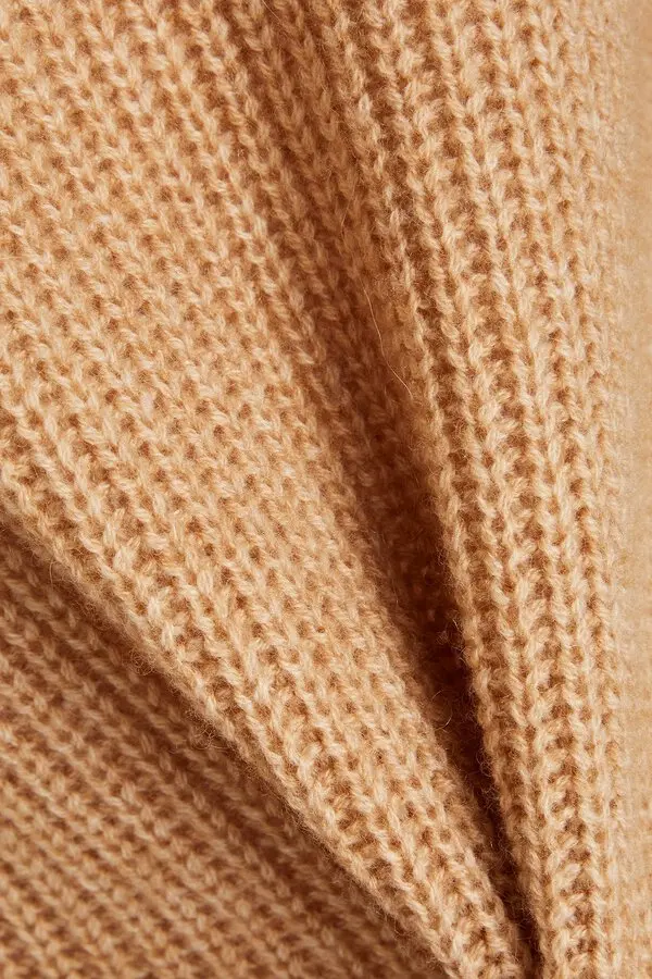 Vince Mélange Ribbed Wool And Cashmereblend Sweater