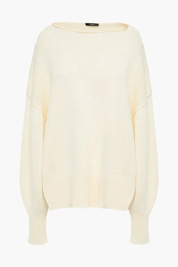 Theory Mercer Cotton Sweater