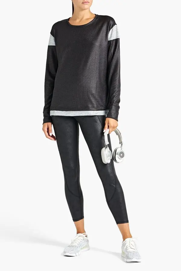 Koral Layered Coated Stretch Top