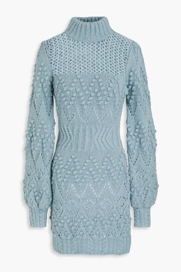 jamie knit dress Jamie Bandeau Stripe Crochet Knit Maxi Dress