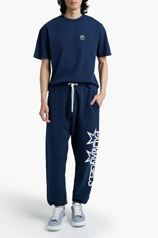 Palm Angels Appliquéd Cottonjersey Tshirt