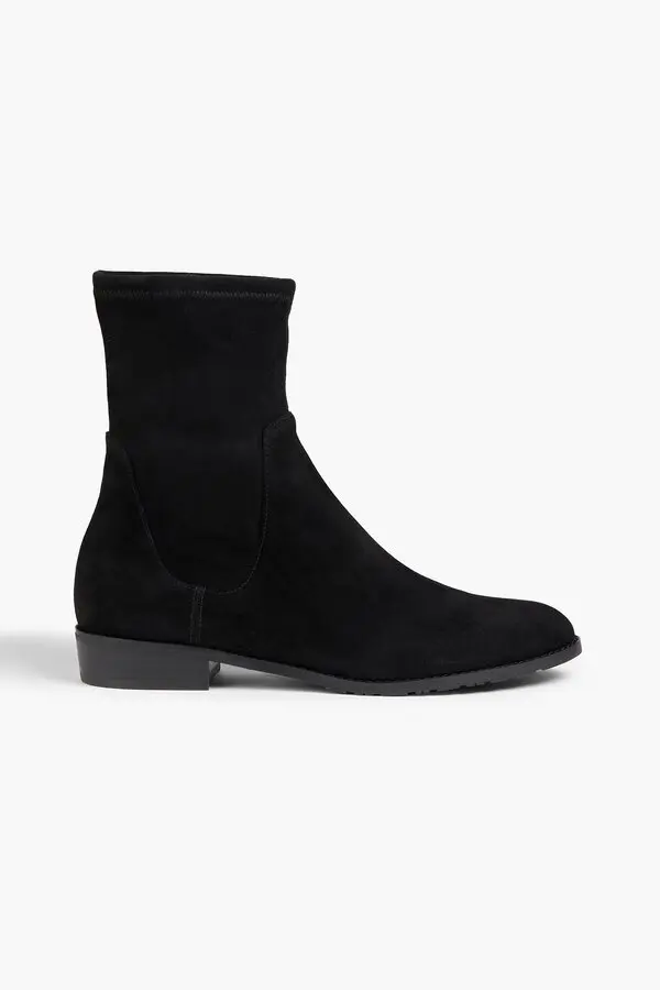 STUART WEITZMAN Lilene Suede Ankle Boots