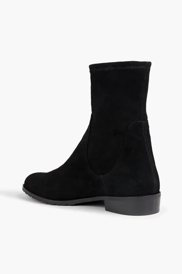STUART WEITZMAN Lilene Suede Ankle Boots