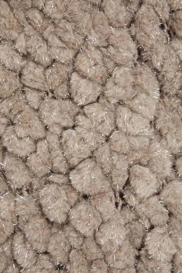 Brunello Cucinelli Metallic Boucléknit Alpacablend Vest