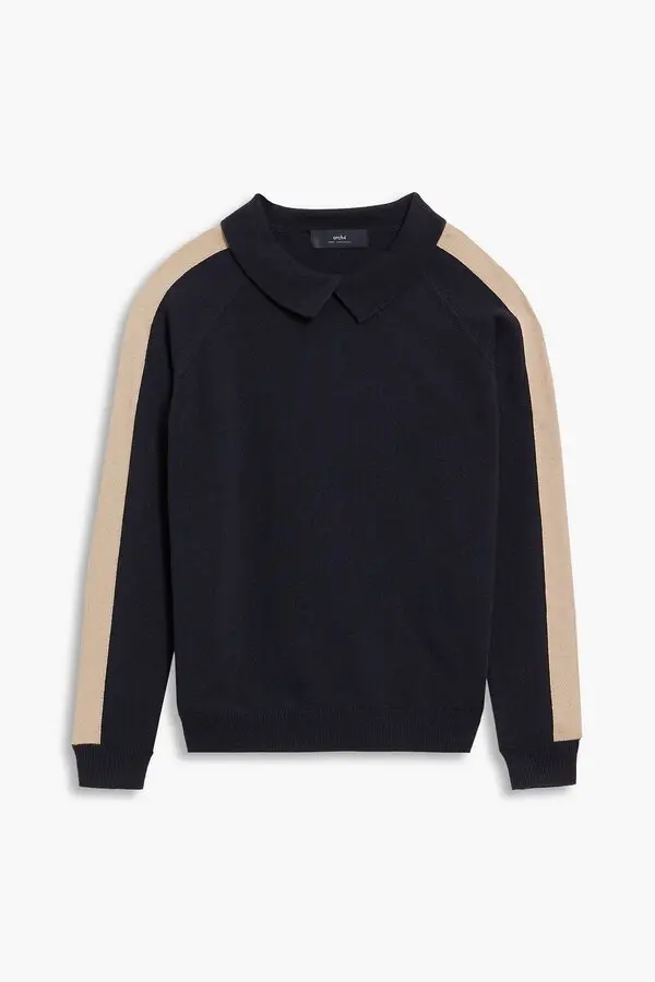 Arch4 Kimberly Striped Cashmere Sweater