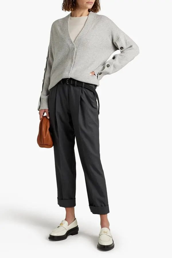 Brunello Cucinelli Embellished Cashmere Cardigan