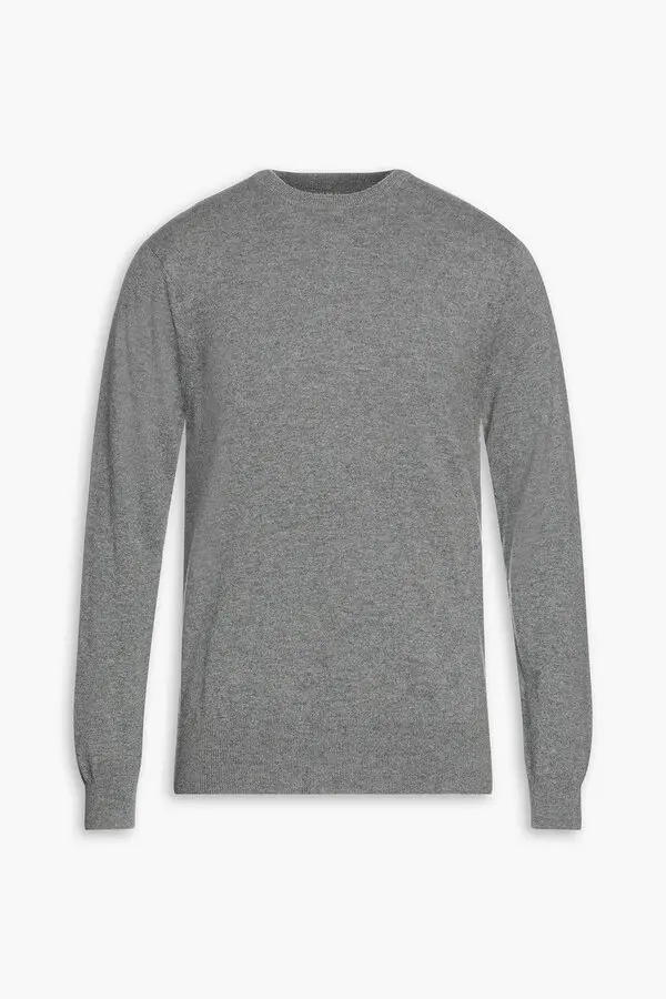 N.peal Oxford Cashmere Sweater - Anthracite