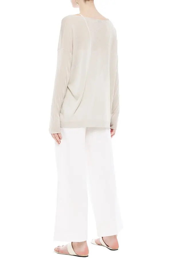 Brunello Cucinelli Metallic Knitted Sweater