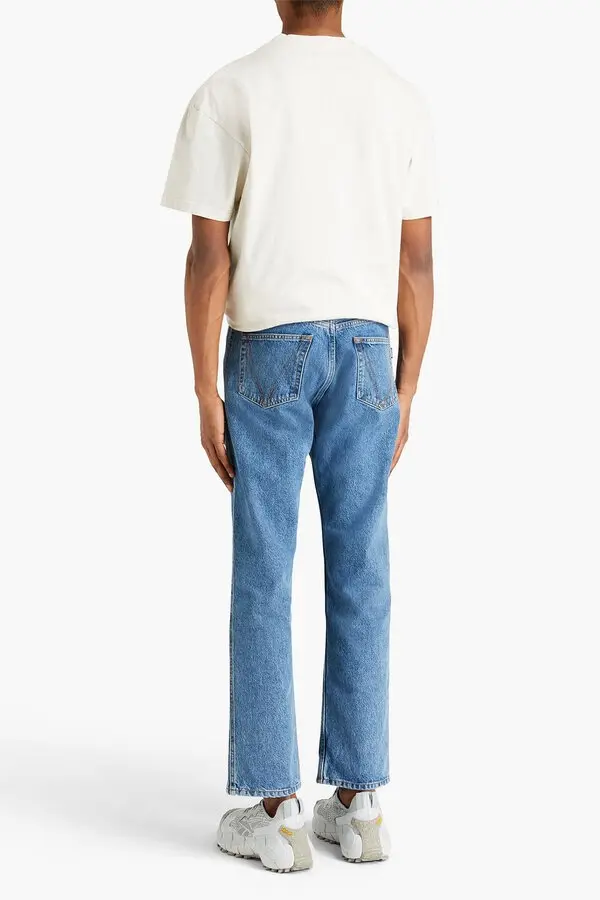 Vetements Faded Straight-leg Denim Jeans