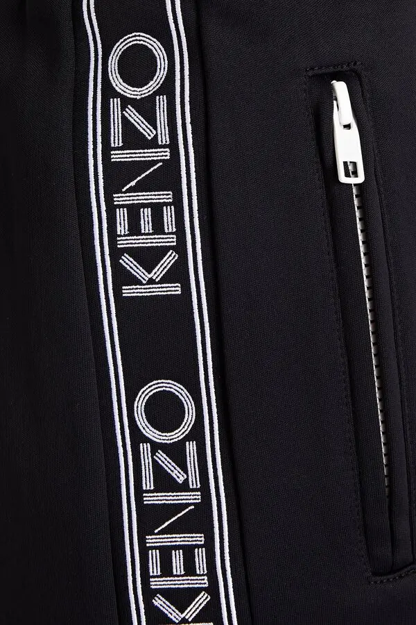 Kenzo Embroidered Neoprene Mini Skirt