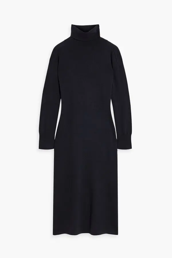 Arch4 Lily Cashmere Turtleneck Midi Dress