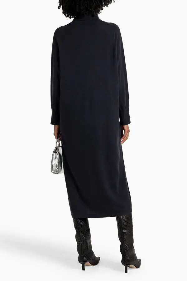 Arch4 Lily Cashmere Turtleneck Midi Dress