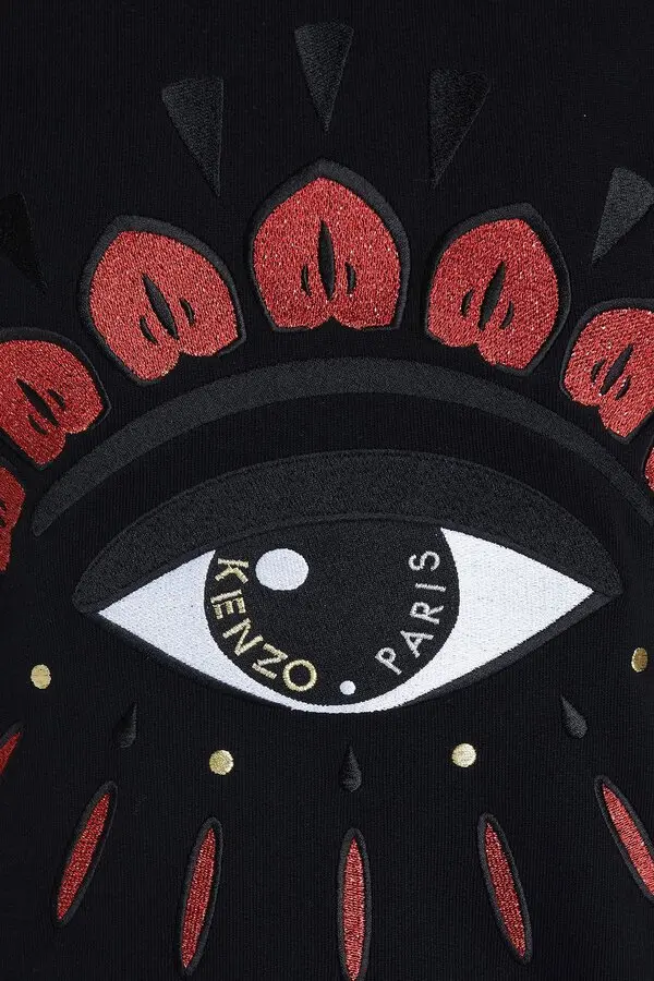 Kenzo Embroidered French Cottonterry Sweatshirt